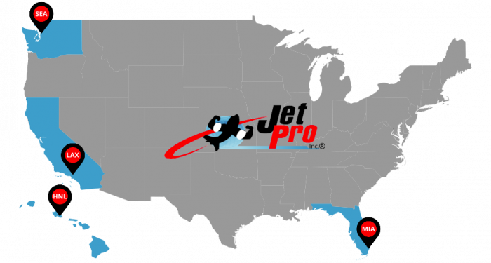 Locations - Jet Pro, Inc. | The Leading Perishable Goods Freight-forwarder